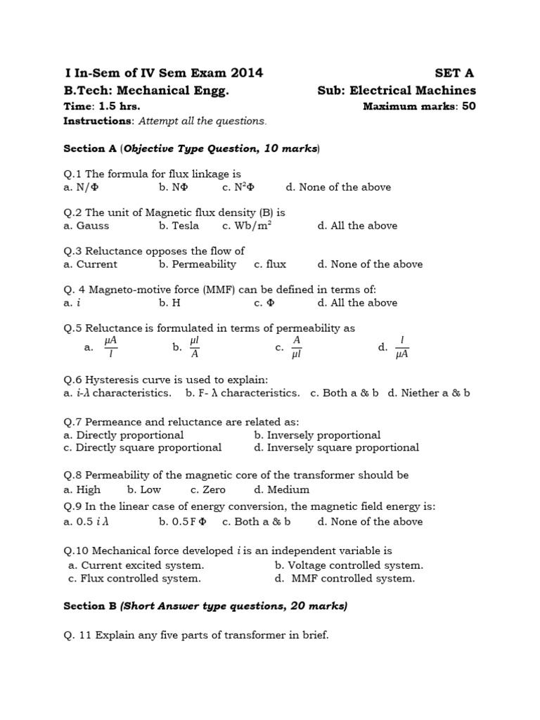 Question Paper EMC | PDF
