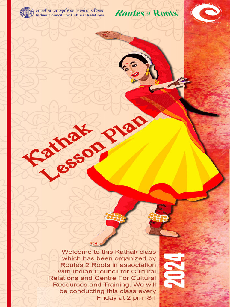 Kathak Lesson Plan | PDF | Dances | Concert Dance