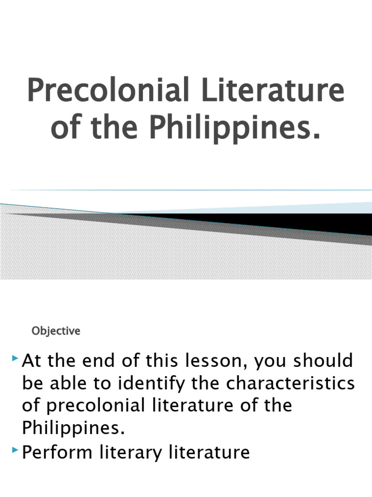 1phil Lit During Precolonial Period | PDF | Narrative | Legends