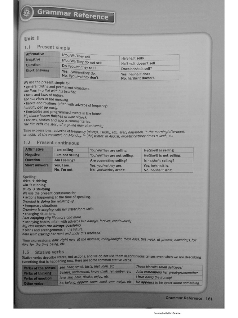 Grammar f5 Textbook | PDF