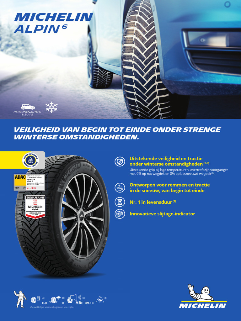 Michelin Alpin-6 NL Product | PDF