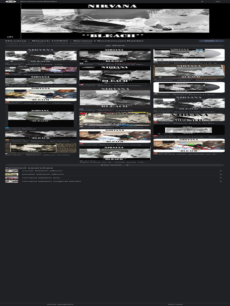 Bleach Album - Google Search | PDF | Music Industry | Albums