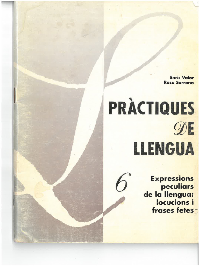 Practiques de Llengua | PDF
