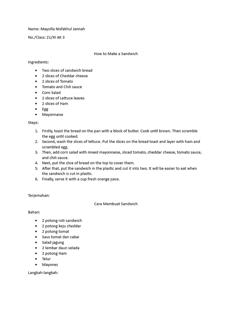Teks Procedure-May | PDF
