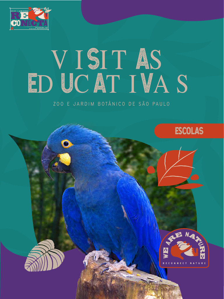 Zoo SP - Catalogo Reconecta - Visitas Educativas No Zoo e JB - 2023 VF ...