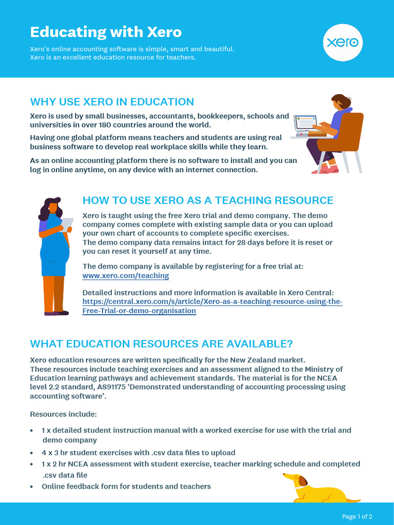 Educating With Xero | PDF | Computing