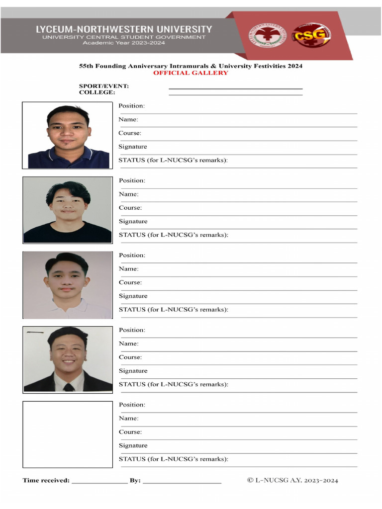 Official Gallery CBE | PDF