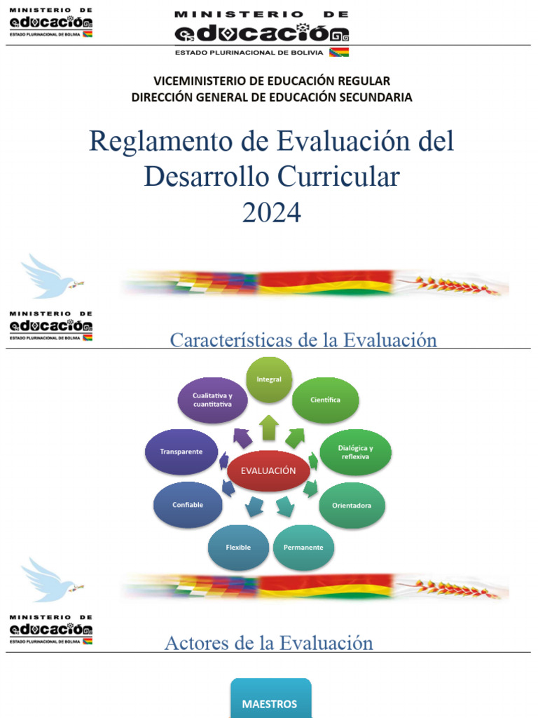 Reglamento de Evaluacion | PDF