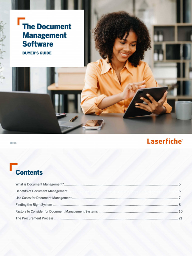 The Document Management Software Buyers Guide 2308 | PDF | Software As ...