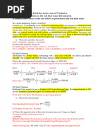 AFM Formula Sheet Summary | PDF