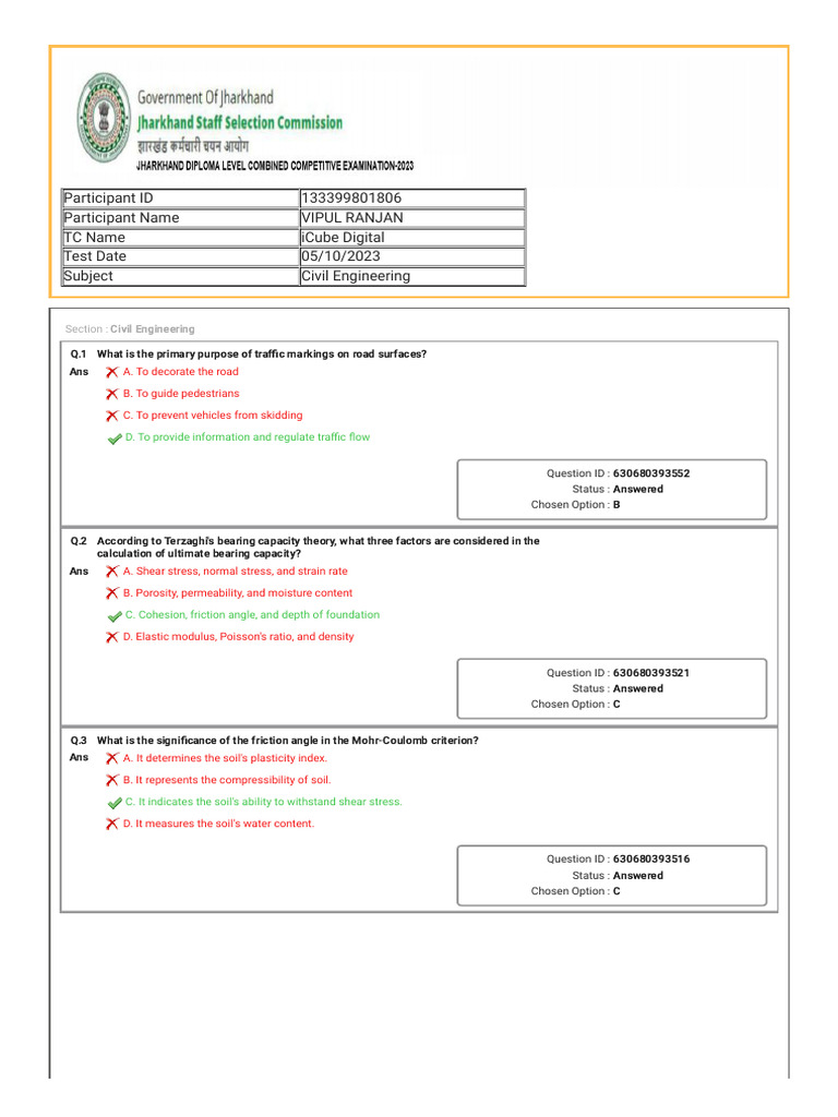 Civil Paper Final | PDF