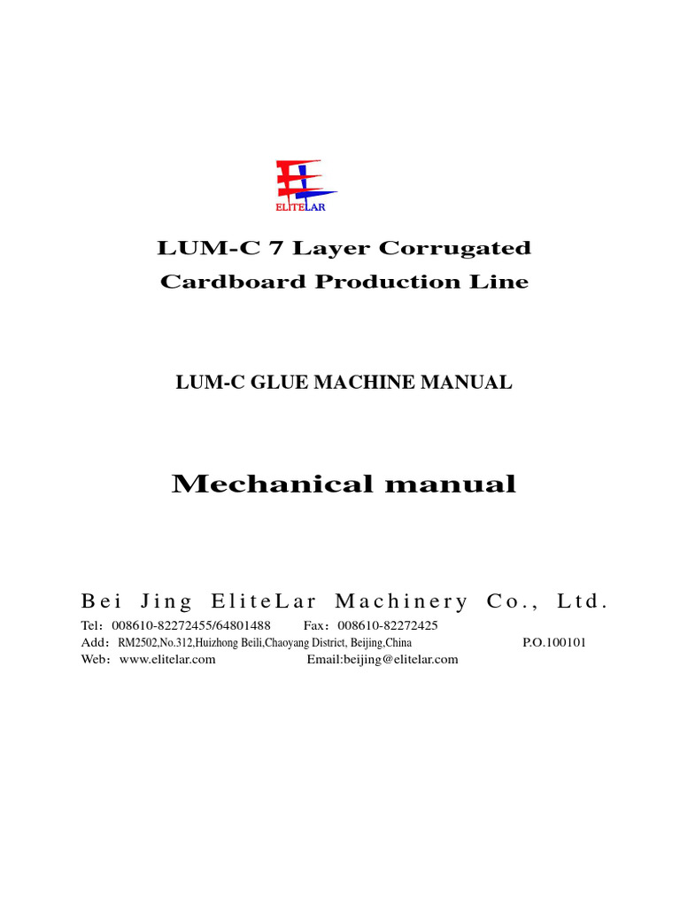 Lum-Gu Glue Machine Manual | PDF | Safety | Water