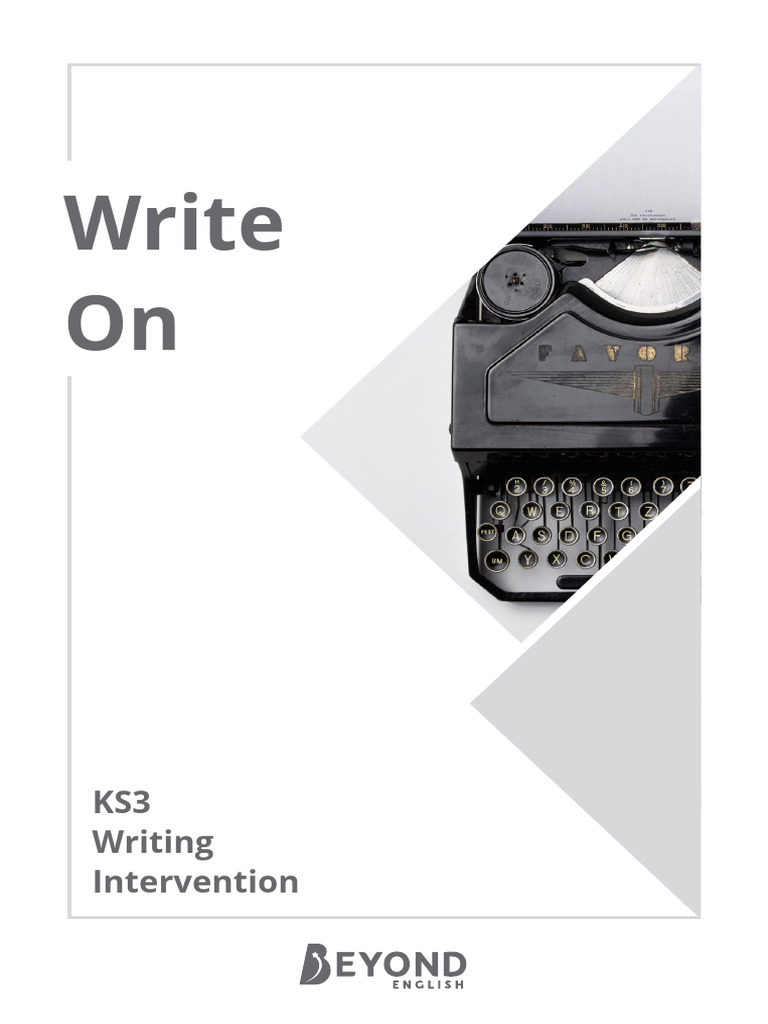 Writing Intervention Booklet - Single Pages | PDF | Adverb | Part Of Speech