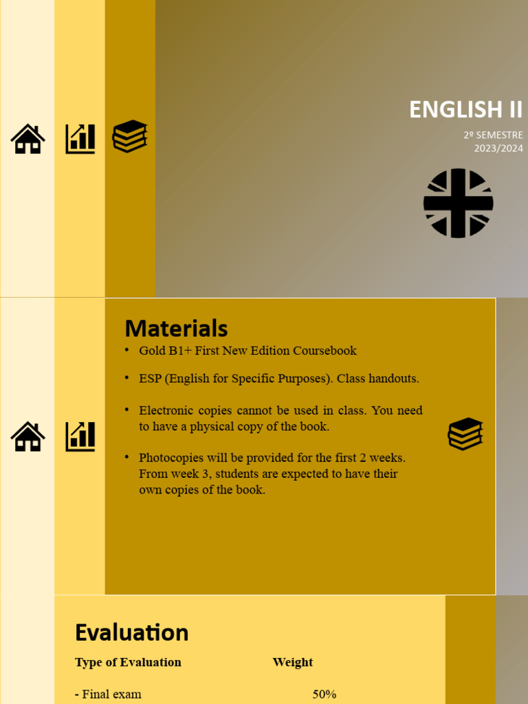 English II Course Overview 2023/2024 | PDF