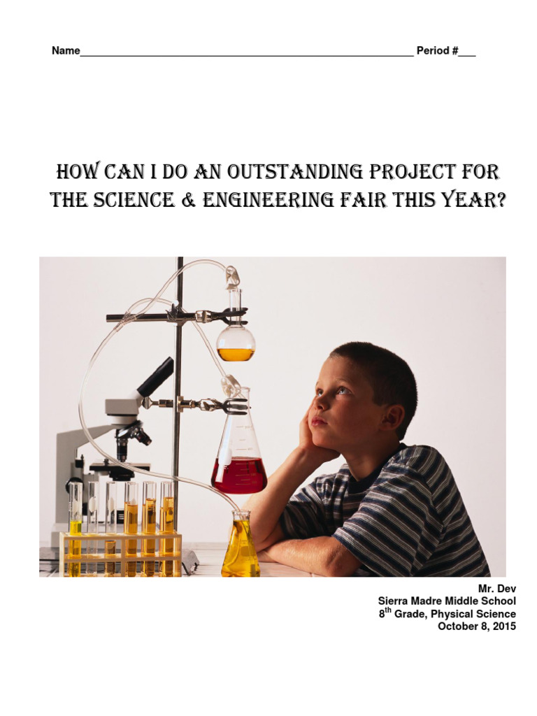 Grade 8 Science Fair 2015-2016 | PDF | Bibliography | Experiment