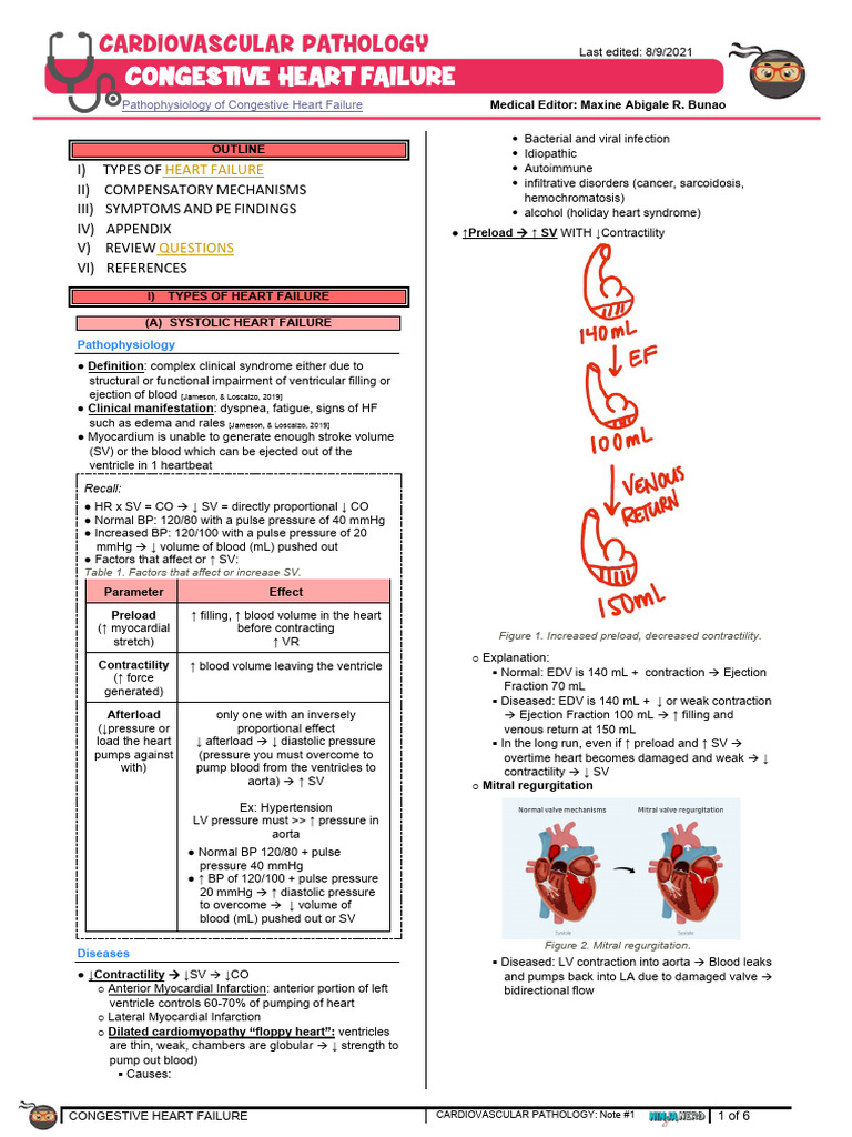 Congestive Heart Failure | PDF | Heart | Diastole