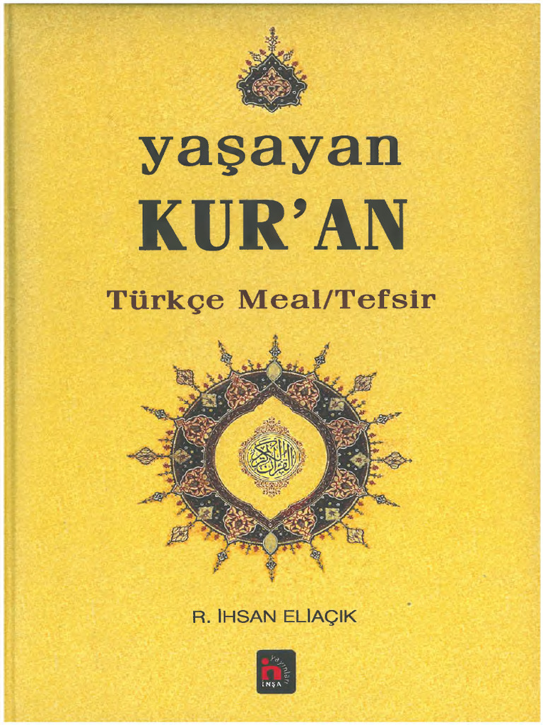 Ihsan Eliacik Yasayan Kuran Turkce Meal Tefsir 2 Cilt | PDF