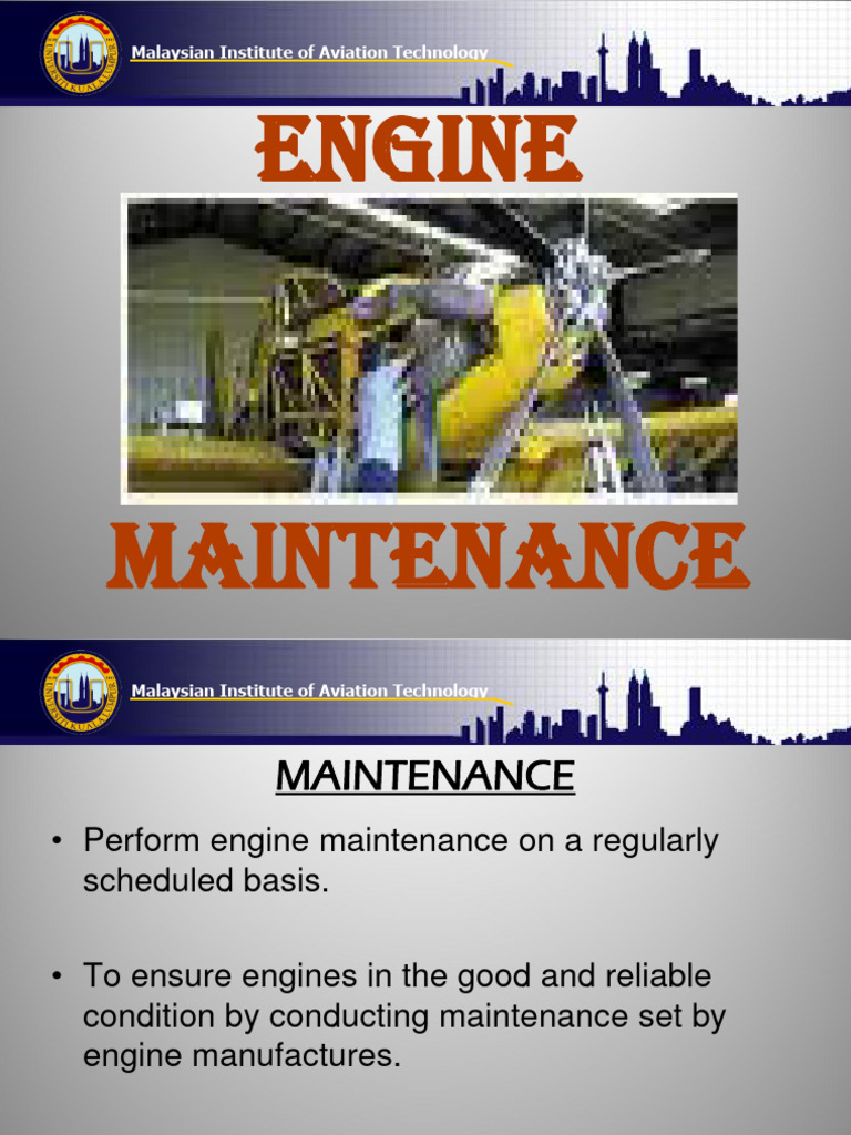 Engine Maintenance Overhaul | PDF | Internal Combustion Engine | Piston