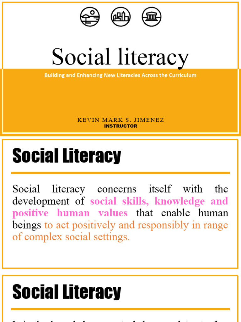 Social Literacy | PDF | Empathy | Emotional Intelligence