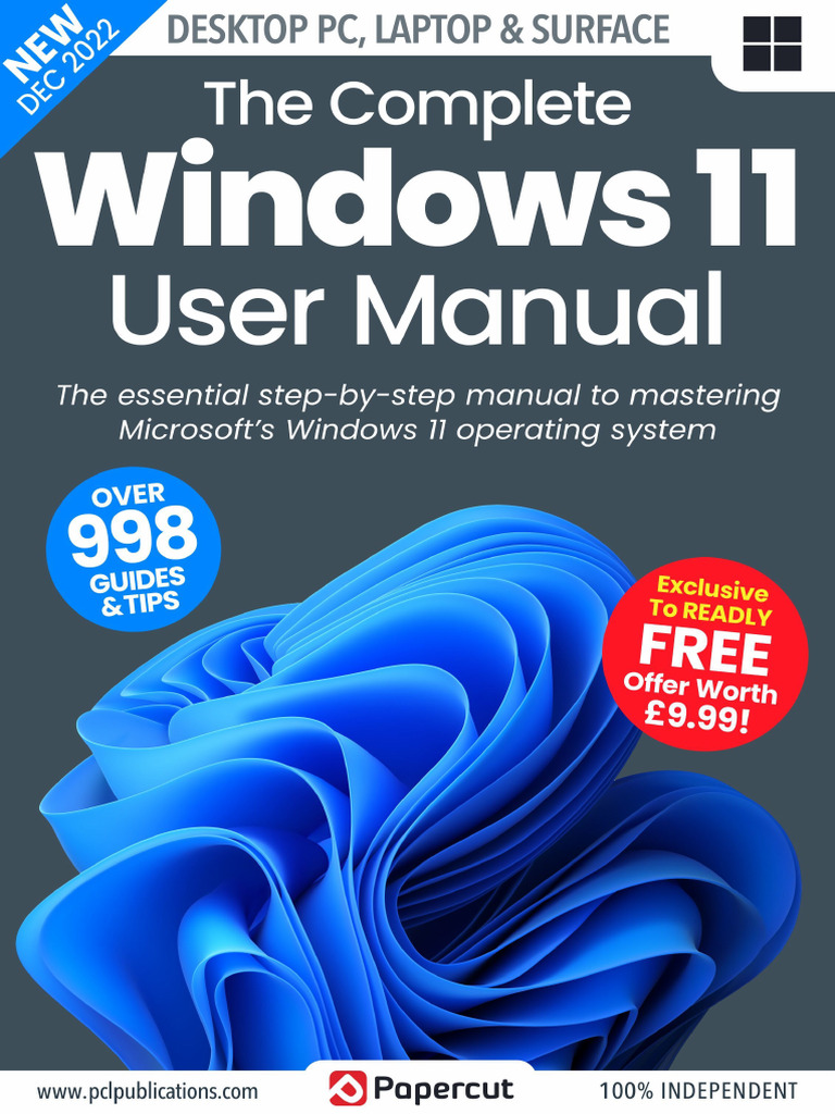 Windows 11 The Complete Manual (2022-12) | PDF