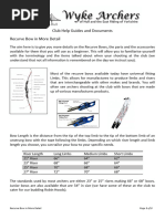 Bow Draw Weight Chart | PDF | Archery | Projectile Weapons