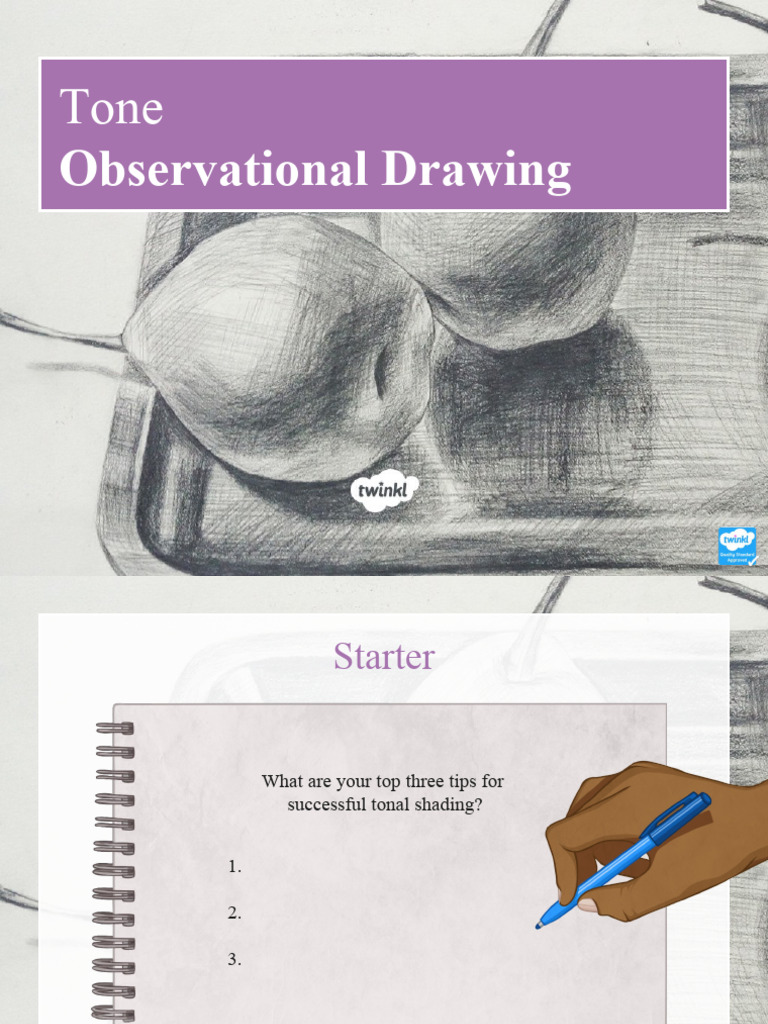 Observational Drawing PowerPoint | PDF