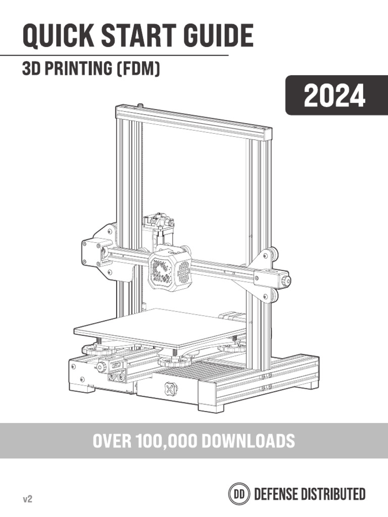3d Printing Quick Start Guide v2 | PDF | 3 D Printing | Extrusion