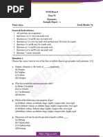 ICSE Class 6 Maths Worksheets Guide | PDF | Area | Mathematics