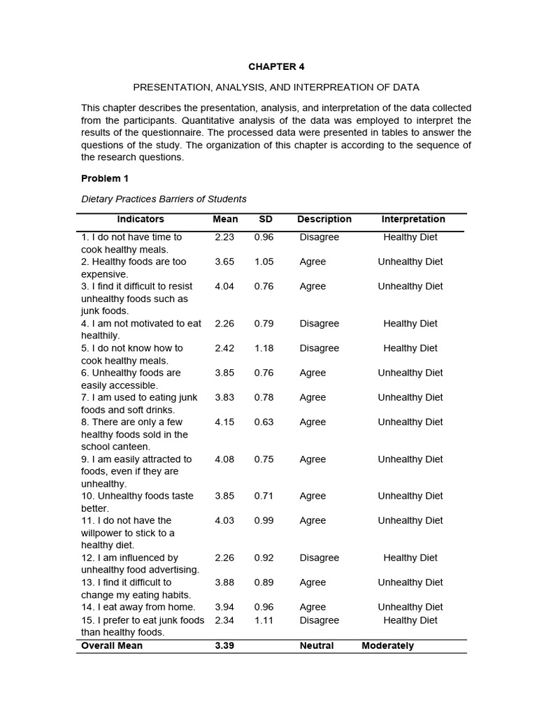 Stem - Diet - Chap-4 2 | PDF | Healthy Diet | Convenience Food