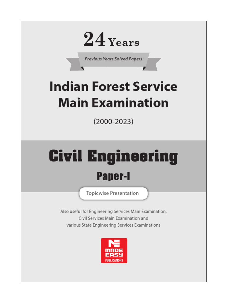CE - IFS - Paper - 1 - 2024 SAMPLE | Download Free PDF | Fluid Dynamics ...