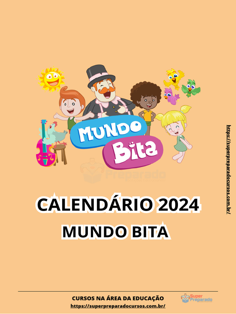 Calendário 2024 Mundo Bita | PDF