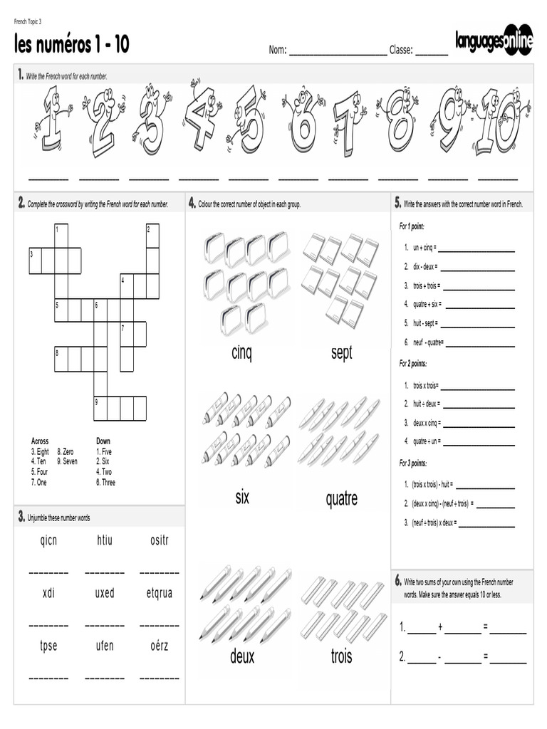 Numbers Review | PDF