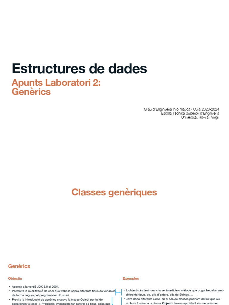 Estructures de Dades (Apunts 2) | PDF