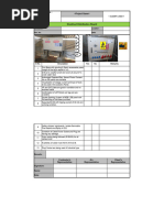 Formulir Inspeksi - Checklist Panel Listrik | PDF