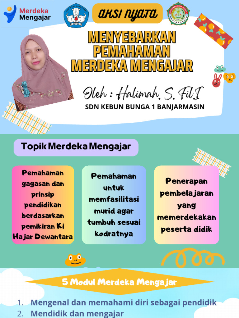 Merdeka Mengajar: Prinsip Ki Hajar | PDF | Pengembangan Diri