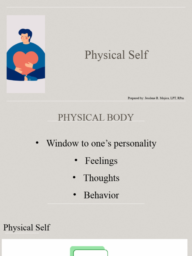 5 Physical Self | PDF | Emotions | Self