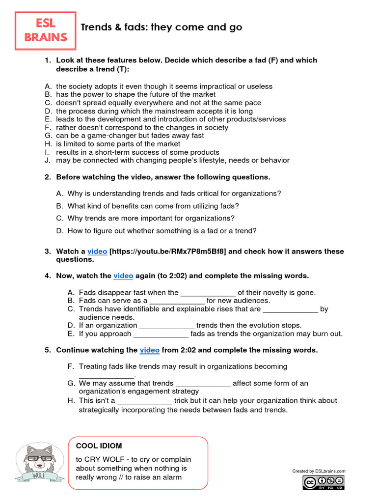 Understanding Trends vs. Fads | PDF | Social Psychology | Communication