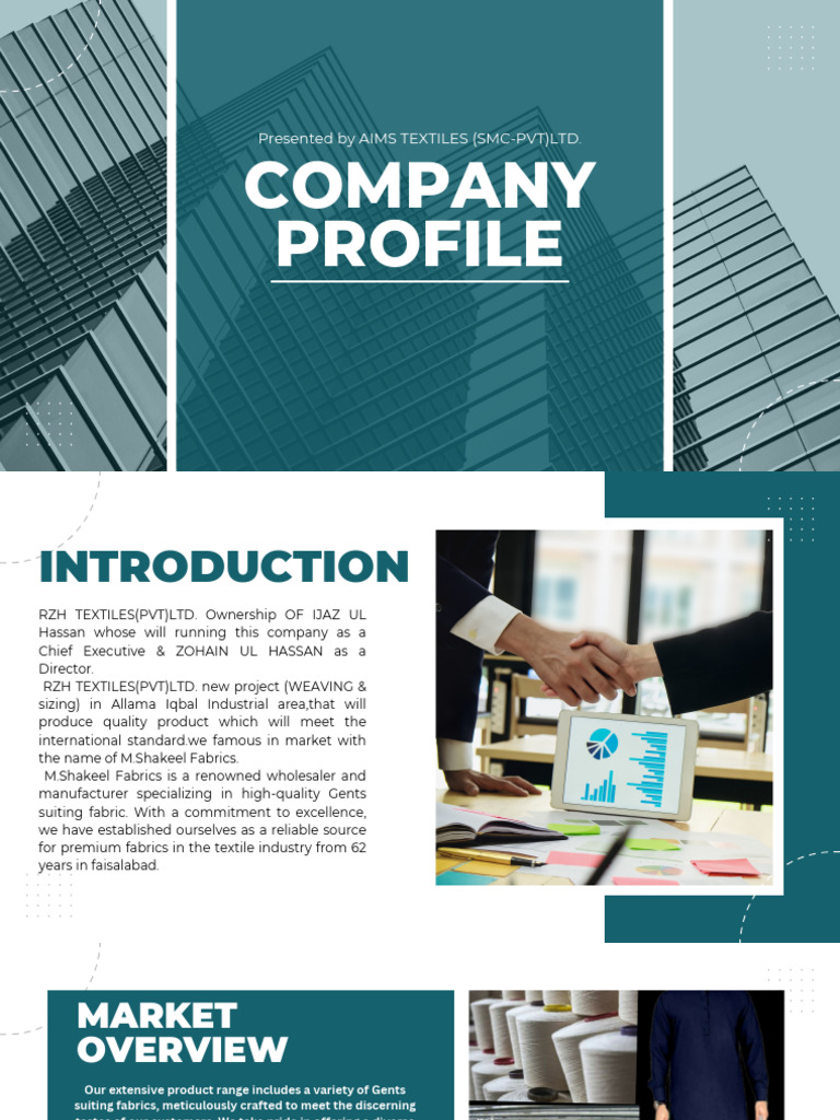 Blue Modern Corporate Presentation | PDF