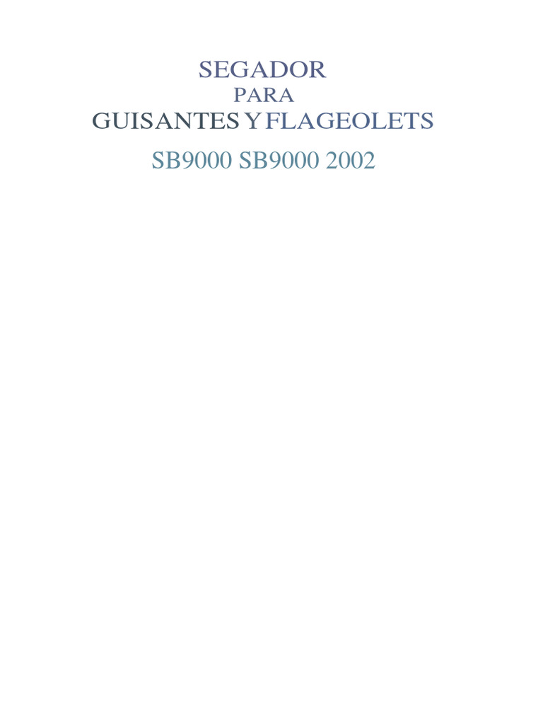 Manual MP SB900 | PDF | Motores | Neumático