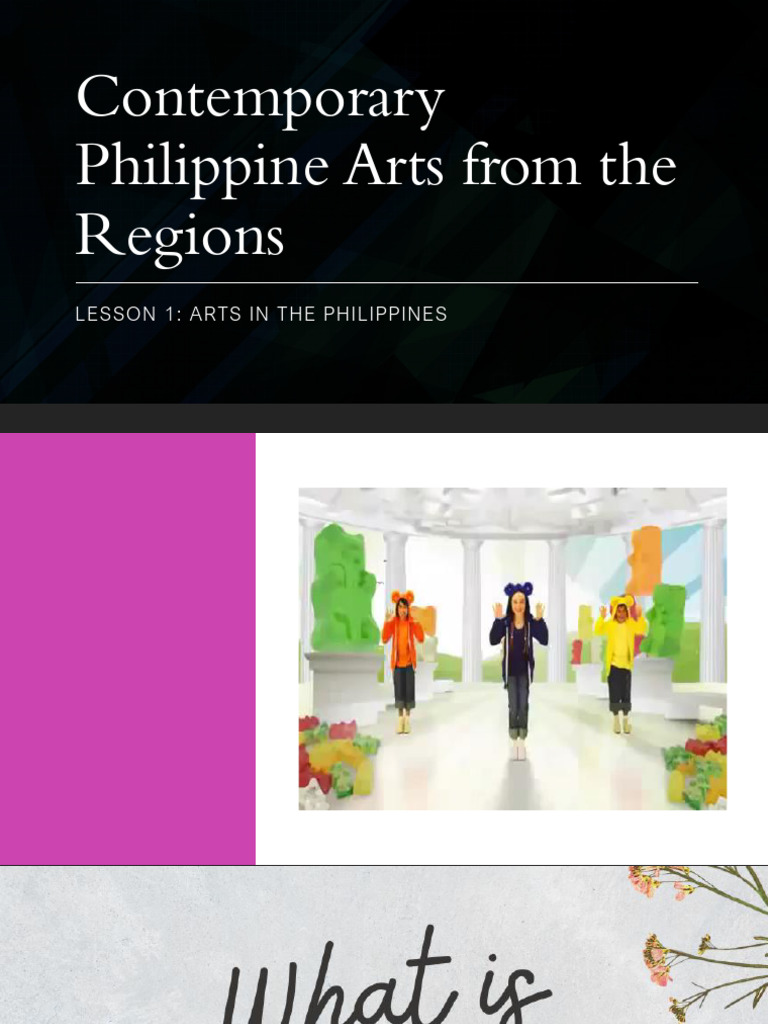 CPAR - Lesson 1 (Arts in The Philippines) | PDF