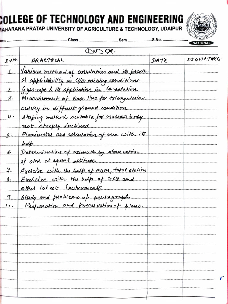 #6surveying Practical Nilesh | PDF