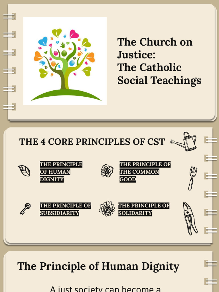 The Catholic Social Teachings | PDF | Catholic Social Teaching ...