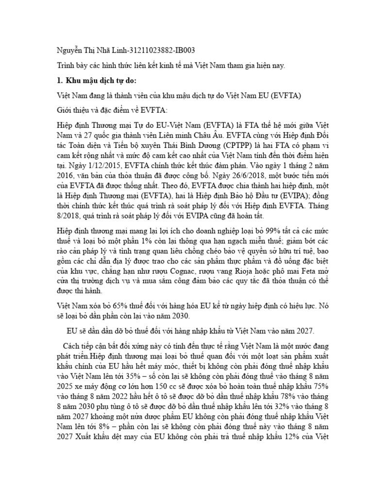 Nguyễn Thị Nhã Linh-TMQT | PDF