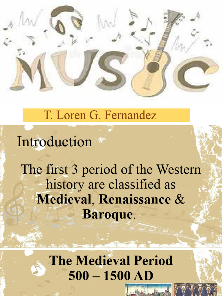 Music Medieval Period | PDF | Gregorian Chant | Musical Compositions