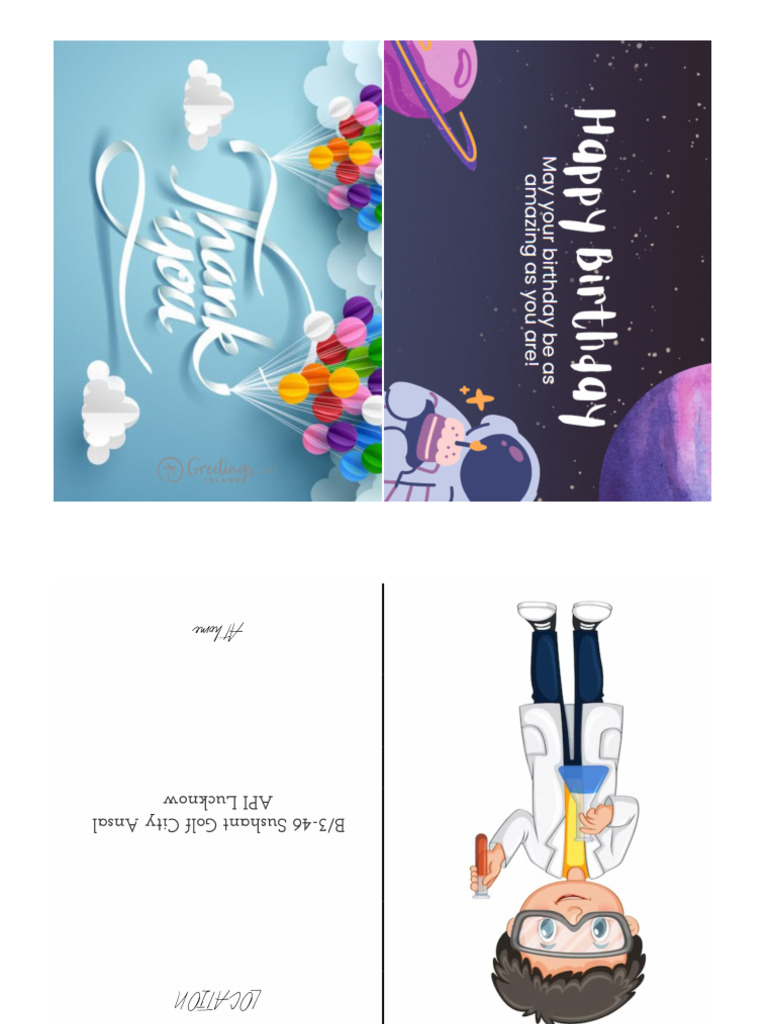 Birthday Card | PDF
