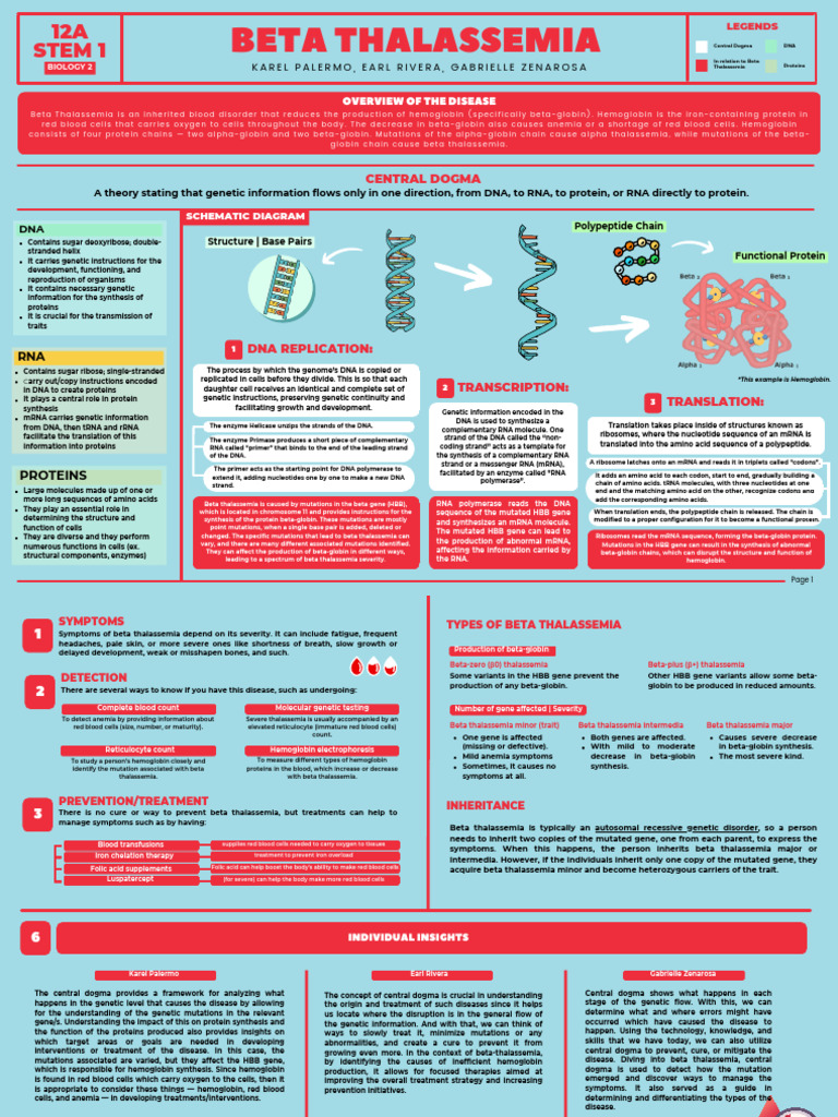Bio2 SA4 - Palermo, Rivera, Zenarosa | PDF | Translation (Biology) | Rna