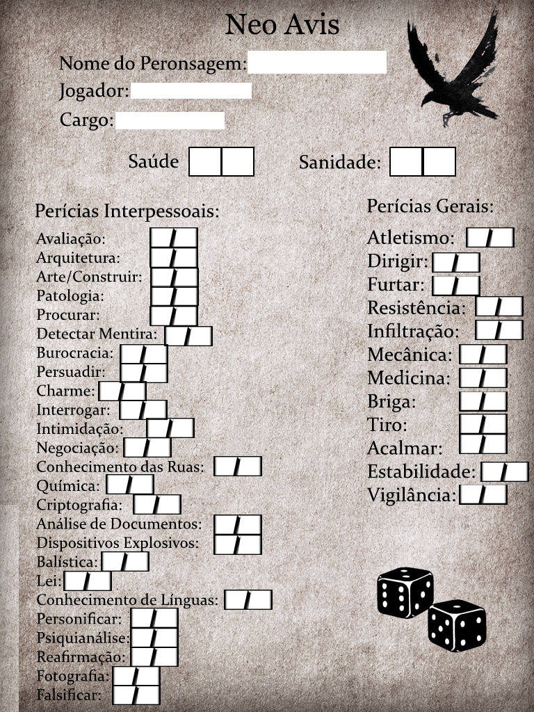 Ficha Neo Avis | PDF