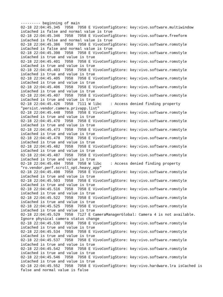 Log Cat 1708265085209 | Download Free PDF | Computer Science | Computer Architecture