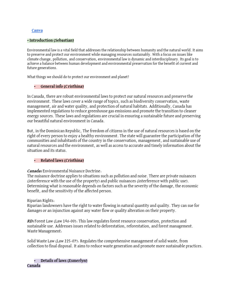 Social Studies - Debate | Download Free PDF | Environmental Law ...