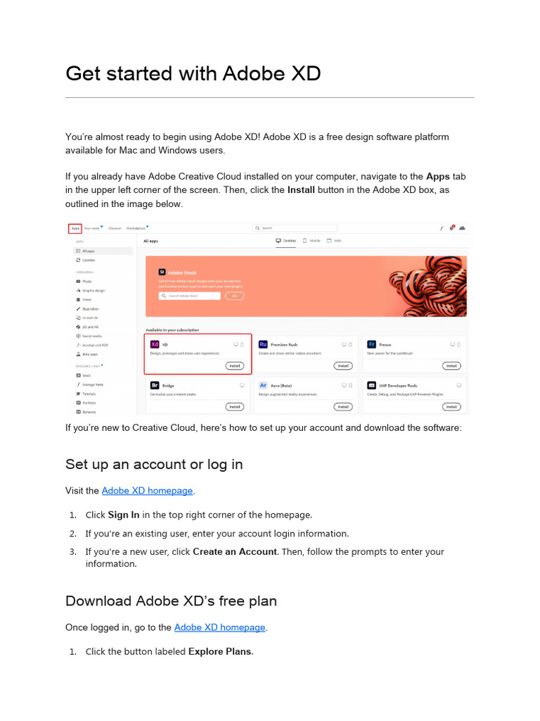 06web Design in Adobe XD | PDF | Empathy | Mobile App